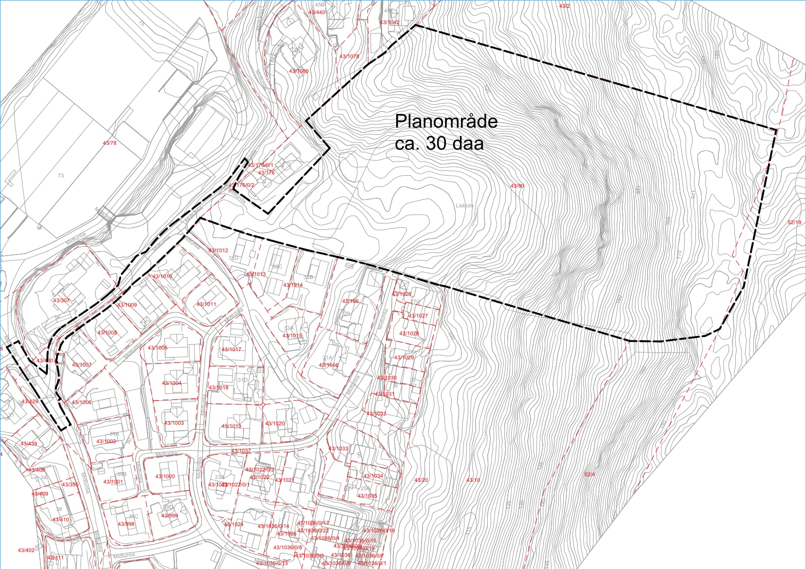 VARSEL OM OPPSTART AV PLANARBEID FOR PLAN 71820000 - Fana, Gnr. 43 Bnr ...